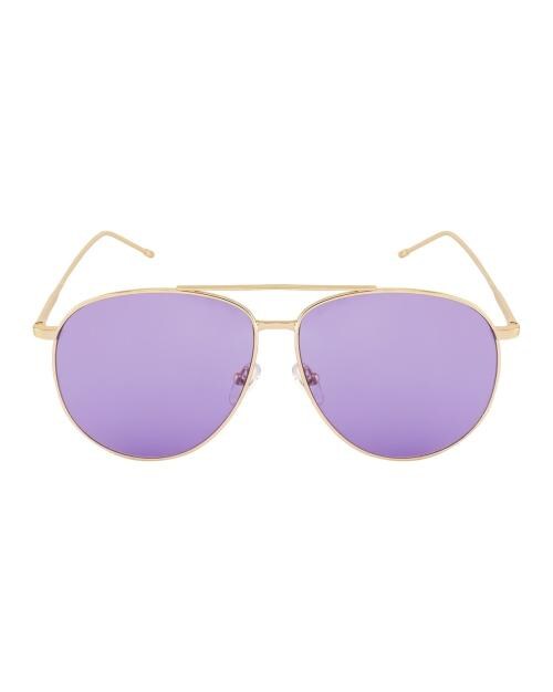 Buy RMA-87212-PUR UV-Protected Full-Rim Aviator Sunglasses Online at ...