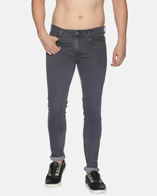 Buy Men Low-Rise Straight Fit Jeans Online at Best Prices in India ...