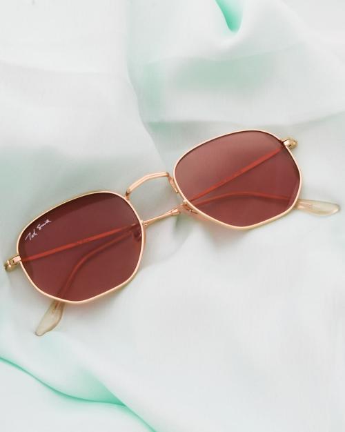 Buy TS-3548 UV-Protected Hexagonal Sunglasses Online at Best Prices in ...