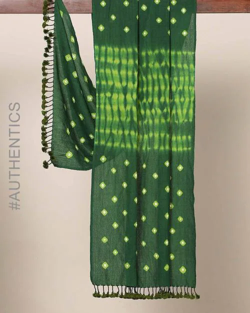 Buy Kutch Handloom Bandini Pure Wool Shawl Online at Best Prices in ...