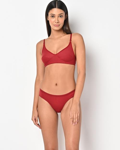 Buy Non-Padded Bra & Panty Set Online at Best Prices in India - JioMart.