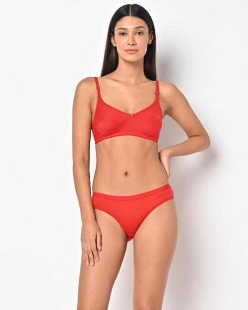 Buy Non-Padded Bra & Panty Set Online at Best Prices in India - JioMart.