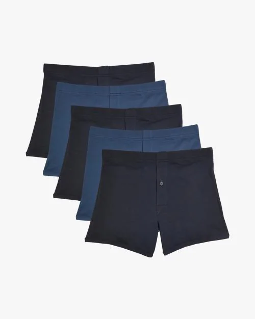 Buy Pack of 5 Pure Cotton Trunks Online at Best Prices in India - JioMart.