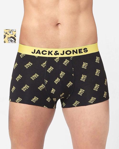 Buy Pack of 2 Typographic Print Trunks Online at Best Prices in India ...