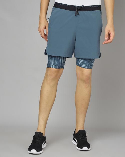 Buy Double Layer Training Shorts Online at Best Prices in India - JioMart.