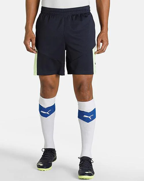 Buy Puma Men Blue Polyester Football Training Shorts Online at Best ...