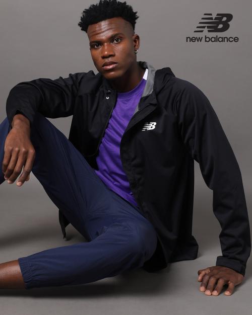 Buy NB Sport Zip-Front Hooded Jacket Online at Best Prices in India ...