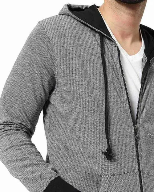 Buy Zip-Front Hoodie with Insert Pockets Online at Best Prices in India ...