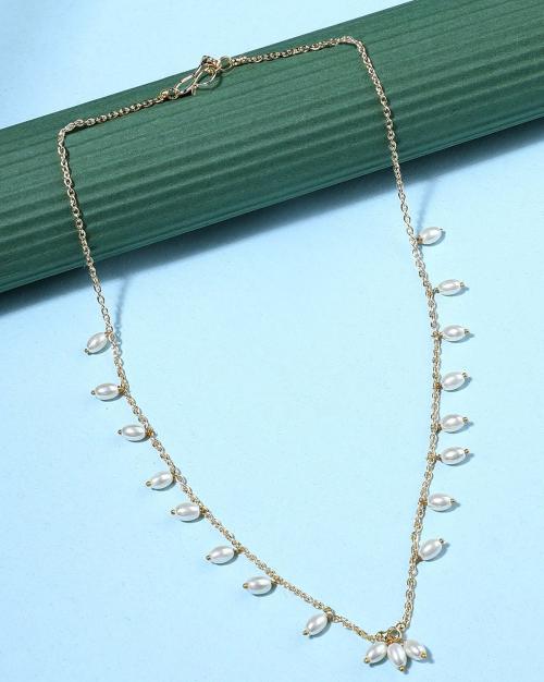 Buy Gold-Toned Dangling Chain-ZPFK10433 Online at Best Prices in India ...
