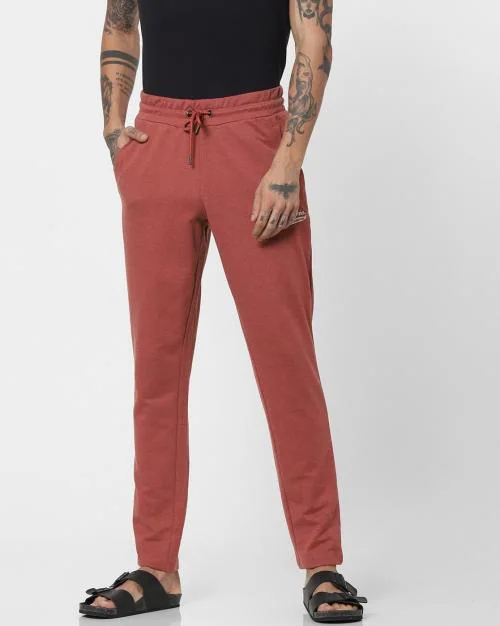 Buy Men Track Pants with Drawstring Fastening Online at Best Prices in ...