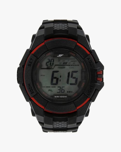Buy Men NM77055PP02 Water-Resistant Digital Watch Online at Best Prices ...