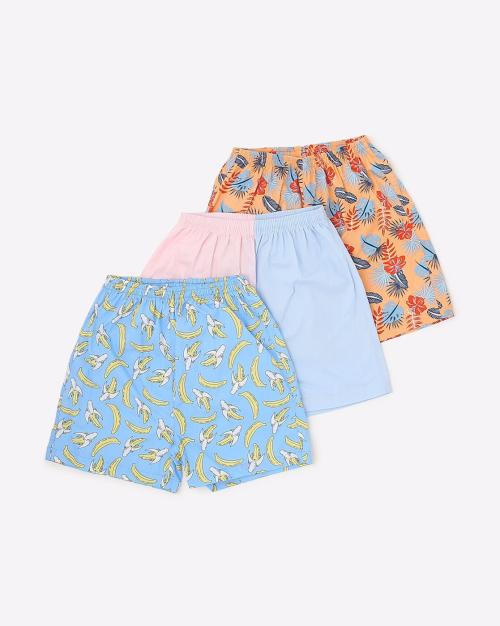 Buy Pack of 3 Printed Boxers Online at Best Prices in India - JioMart.