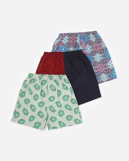 Buy Pack of 3 Printed Boxers Online at Best Prices in India - JioMart.