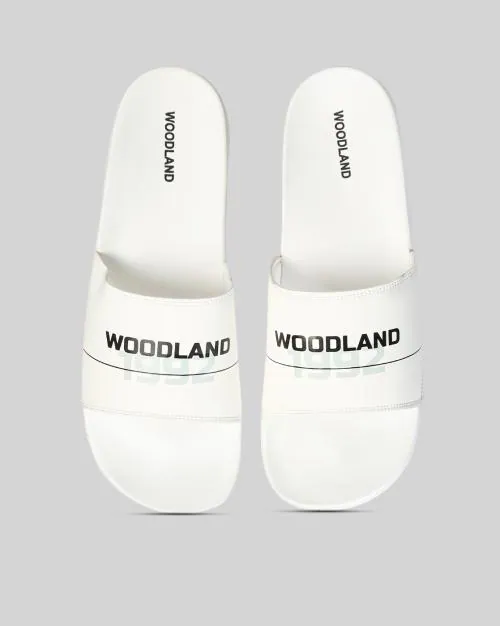Buy Men Brand Print Open-Toe Sliders Online at Best Prices in India ...
