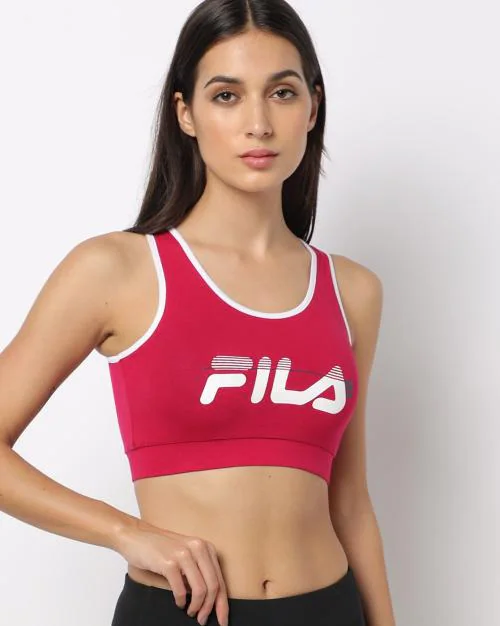 Buy Logo Print Sports Bra Online at Best Prices in India - JioMart.