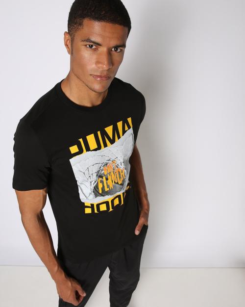 Buy Regular Fit 4th Quarter SS Basketball Crew-Neck T-Shirt Online at ...