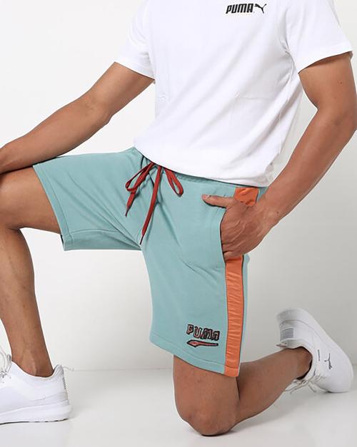 Buy Puma Men Blue Cotton Shorts Online at Best Prices in India - JioMart.