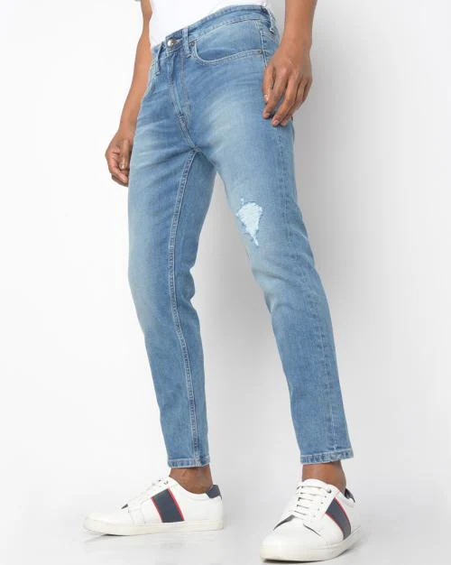 Buy Chinox Mid-Rise Skinny Fit Jeans Online at Best Prices in India ...