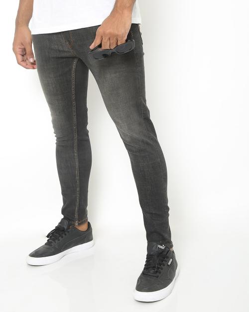 Buy Chinox Mid-Wash Skinny Fit Jeans Online at Best Prices in India ...