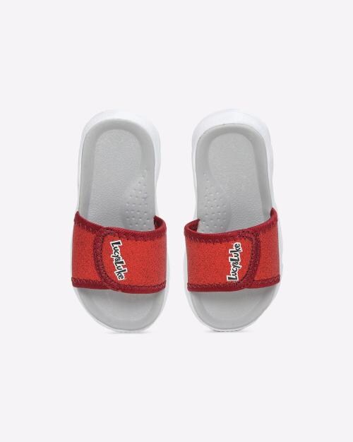 Buy Ricky-16 Slides with Velcro Strap Online at Best Prices in India ...