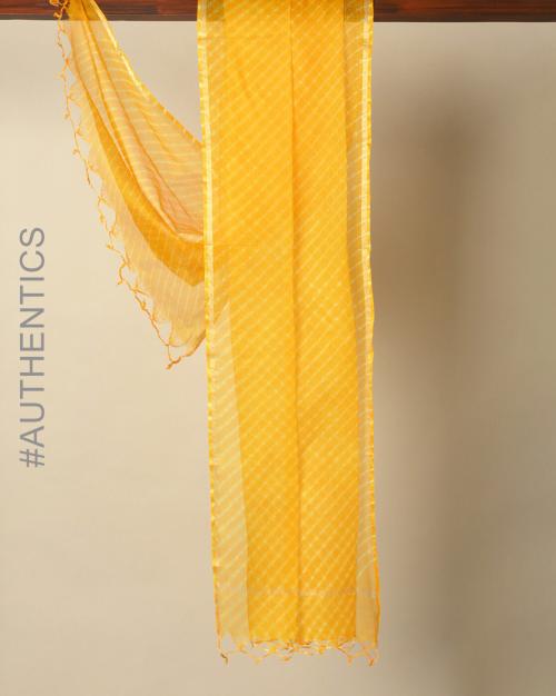 Buy Pure Khatan Silk Tie & Dye Leheriya Mothada Dupatta Online at Best ...