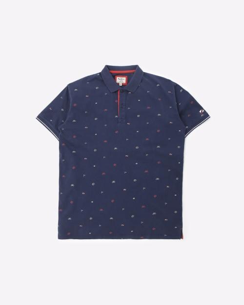 Buy Micro Print Polo T-shirt Online at Best Prices in India - JioMart.