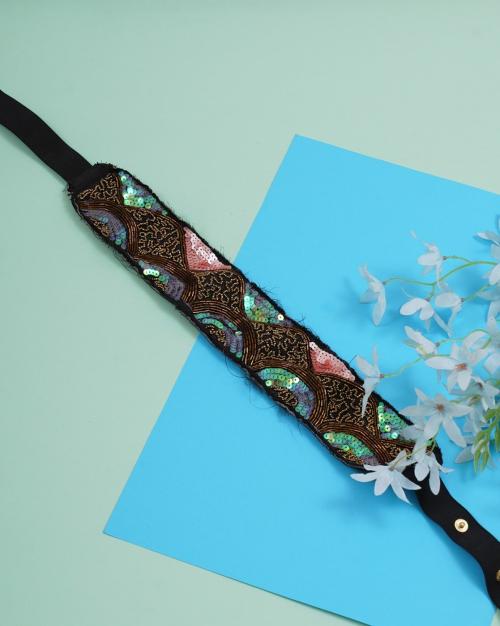 Buy Embellished Belt with Button Closure Online at Best Prices in India ...