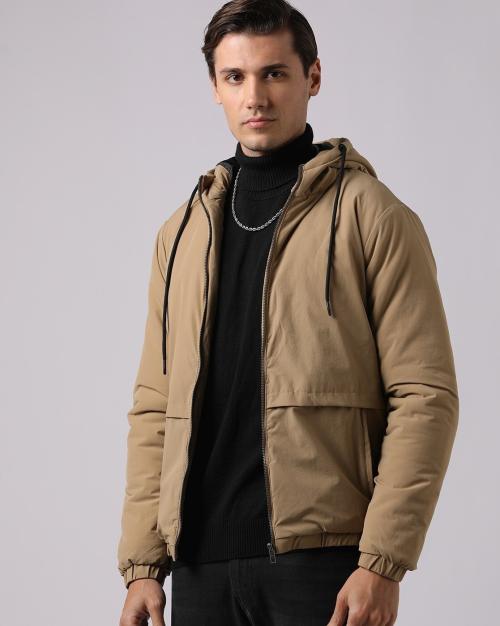 Buy Hooded Zip-Front Jacket Online at Best Prices in India - JioMart.