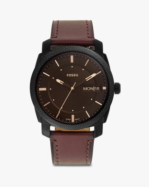 Buy FS5901I Analogue Watch with Leather Strap Online at Best Prices in ...