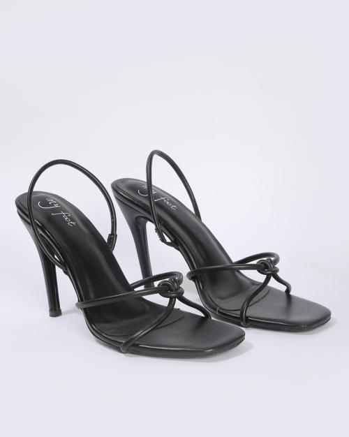 Buy Open-Toe Strappy Stilettos Online at Best Prices in India - JioMart.