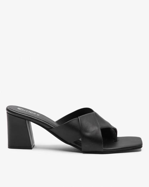 Buy Toe-Ring Block-Heeled Sandals Online at Best Prices in India - JioMart.