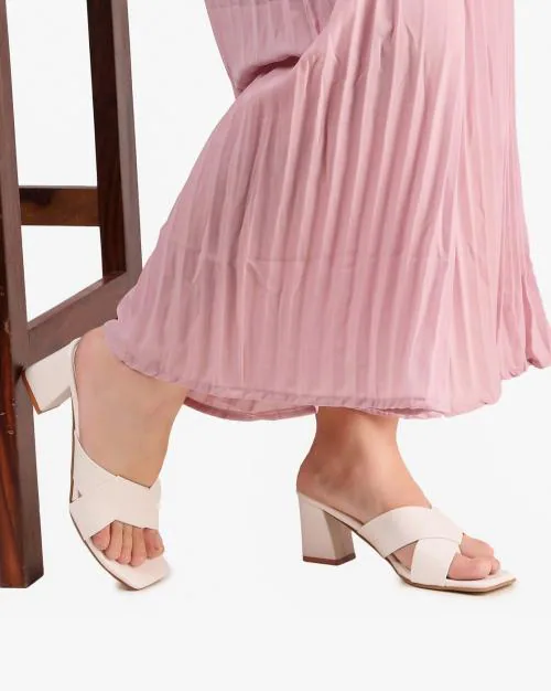 Buy Toe-Ring Block-Heeled Sandals Online at Best Prices in India - JioMart.