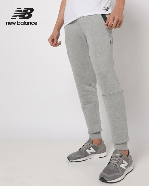 Buy Men Heathered High-Rise Joggers Online at Best Prices in India ...
