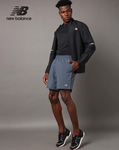 Buy NB Core High-Rise Shorts with Elasticated Waist Online at Best ...