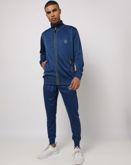 Buy High-Neck Zip-Front Tracksuit Online at Best Prices in India - JioMart.