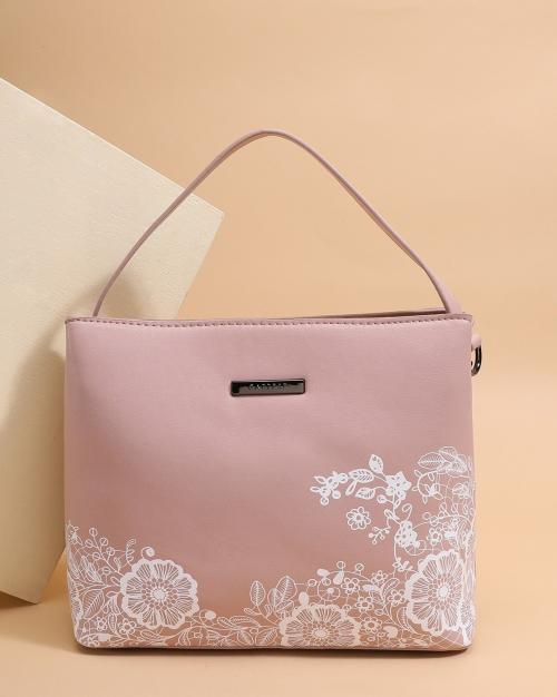 Buy Floral Print Leather Handbag Online at Best Prices in India - JioMart.