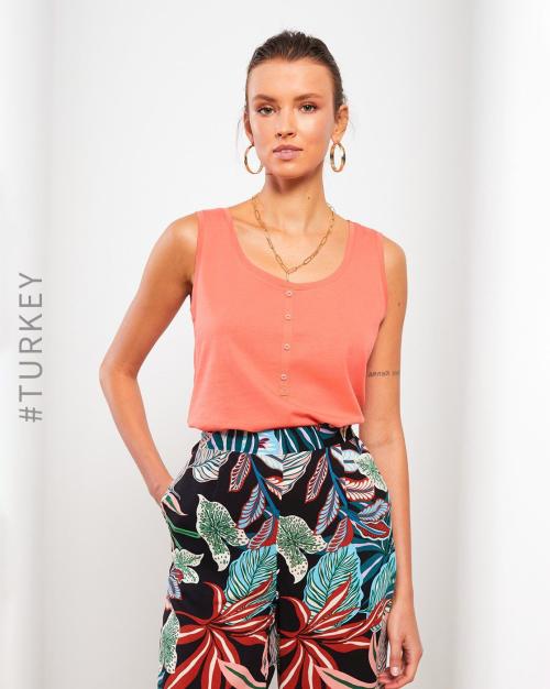 Buy Round-Neck Sleeveless Top Online at Best Prices in India - JioMart.