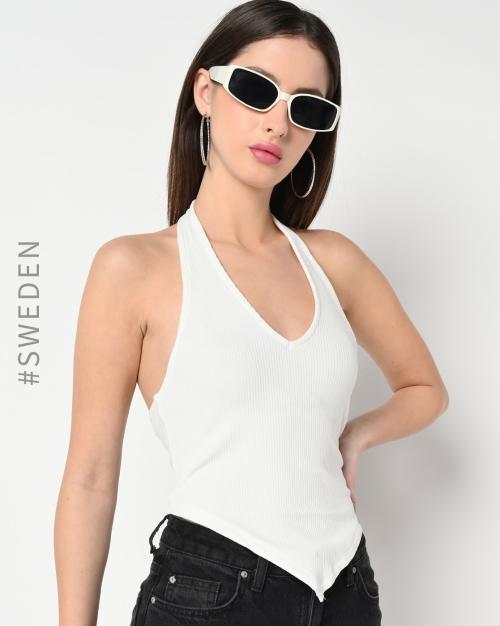 Buy Ribbed Relaxed Fit Top Online at Best Prices in India - JioMart.