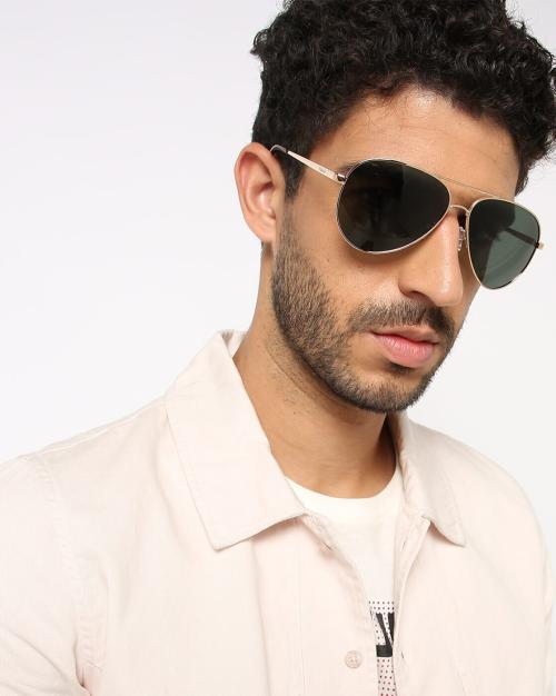 Buy 202958 Full-Rim Polarised Aviators Online at Best Prices in India ...