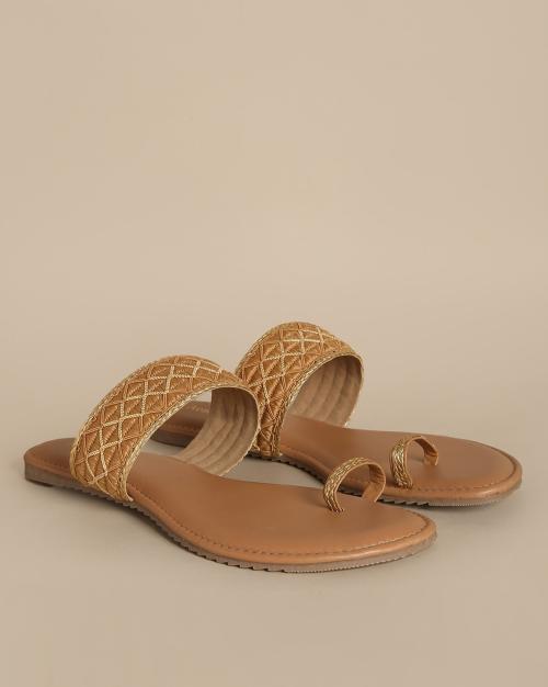 Buy Embroidered Toe-Ring Sandals Online at Best Prices in India - JioMart.