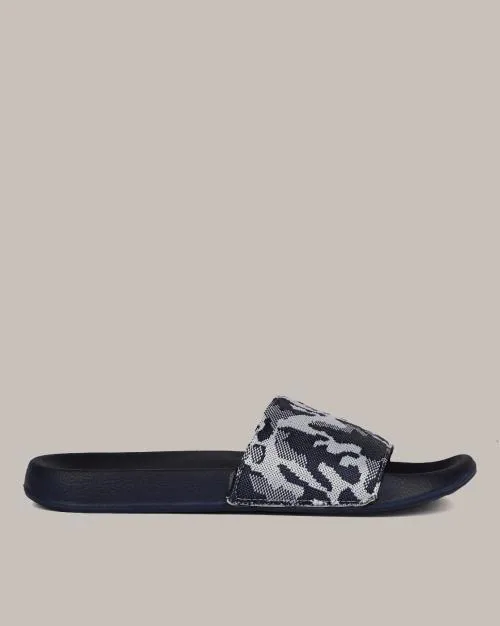 Buy Camouflage Print Open-Toe Slides Online at Best Prices in India ...
