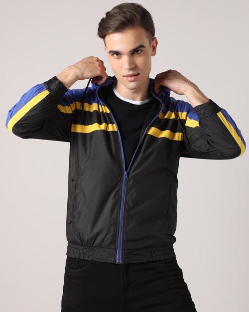Buy Colourblock Windbreakers with Insert Pockets Online at Best Prices ...