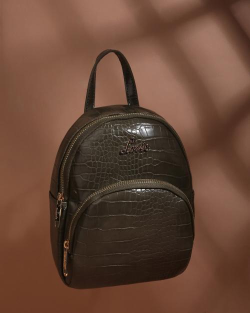 Buy Croc-Embossed Everyday Backpack Online at Best Prices in India ...
