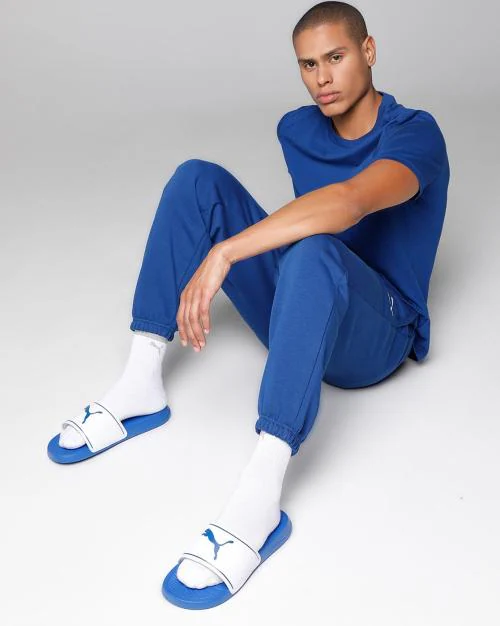 Buy Marine Logo Print Sliders Online at Best Prices in India - JioMart.