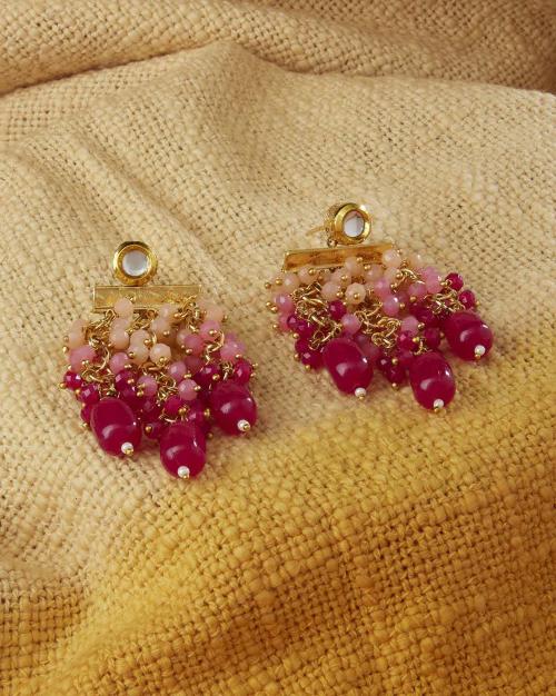 Buy Drop Earrings with Push-Back Closure Online at Best Prices in India ...