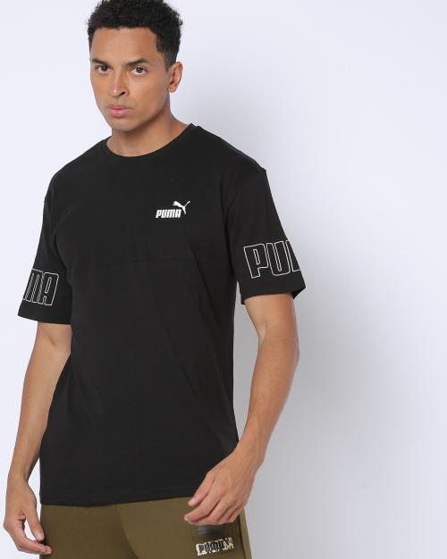 Buy Regular Fit Power Colorblock Sportstyle Core Crew-Neck T-Shirt ...