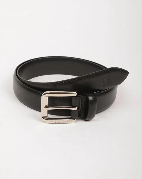 Buy Leather Belt with Pin-Buckle Closure Online at Best Prices in India ...