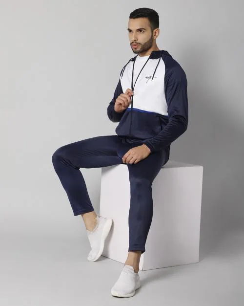 Buy Colour Block Hooded Tracksuit Online at Best Prices in India - JioMart.