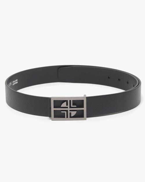 Buy Leather Belt with Push-Pin Buckle Online at Best Prices in India ...