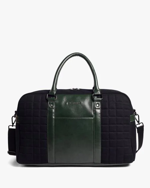 Buy Quilted Duffel Bag with Detachable Strap Online at Best Prices in ...